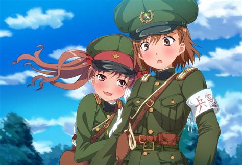 Military Uniform Girl Anime Wallpapers Wallpaper Cave