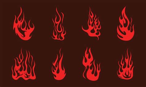 Burgundy Flames Vector Art Icons And Graphics For Free Download