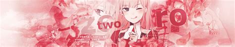 Zero Two Banner By Abilenebrabbit On Deviantart