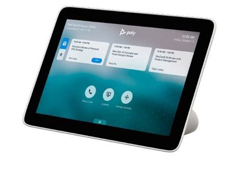 Poly TC Touchscreen Display Conference Room Controller