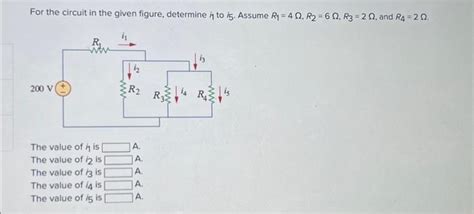 solved for the circuit in the given figure determine i to