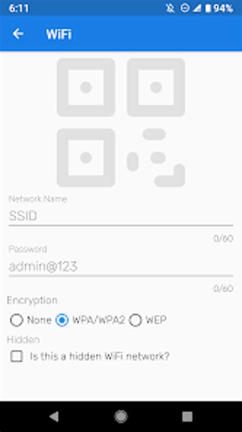Wifi Qr Code Shower Scanner For Android Download
