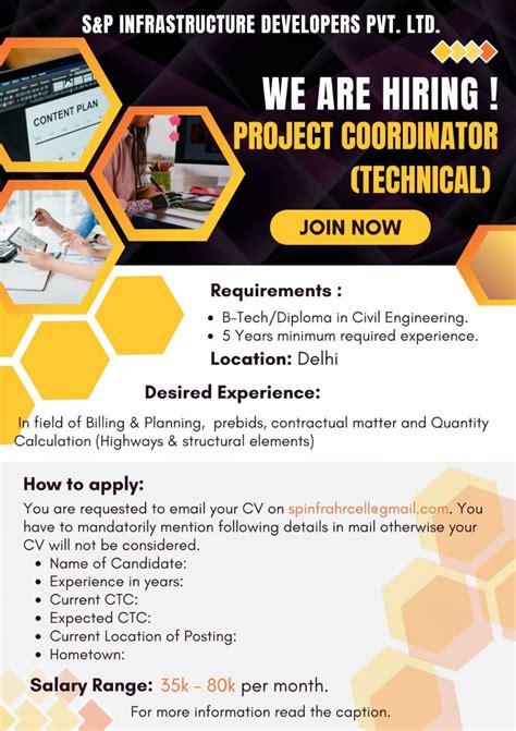 asmita pandey on linkedin hiring alert project coordinator technical