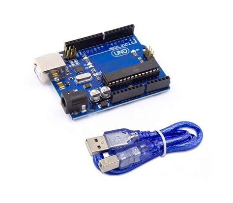 Placa Dezvoltare Compatibila Arduino Uno R3 Cu Cablu 30cm Hobbymarketro
