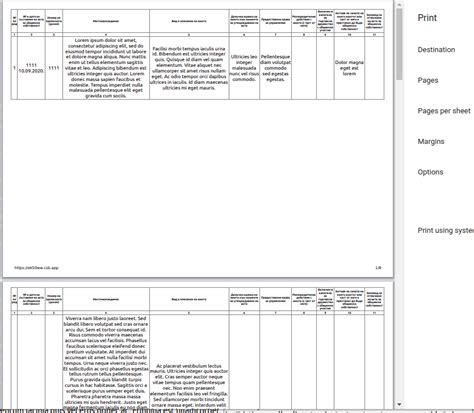 tables page breaks not as good as browser print · issue 112 · pagedjs