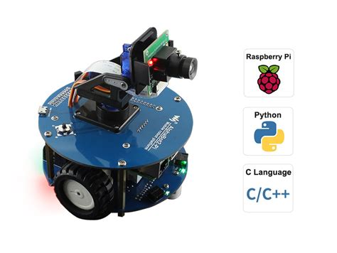 Alphabot2 Video Smart Robot Powered By Raspberry Pi 4 8gb Ram Điện Tử