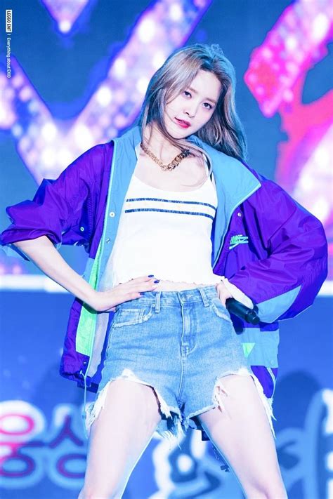 Jeong Hwa Exid 180505 Nữ Thần Quần Sooc Lễ Hội