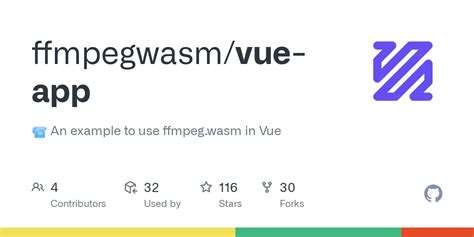 Github Ffmpegwasmvue App 📹 An Example To Use Ffmpegwasm In Vue