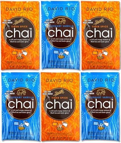 David Rio Chai Tea Latte Single Serve Packets Instant