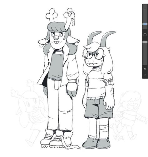 Deltarune December And Asriel Tired Teens Pseudonymjones R
