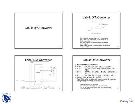Converter Embedded System Design Lecture Slides Docsity