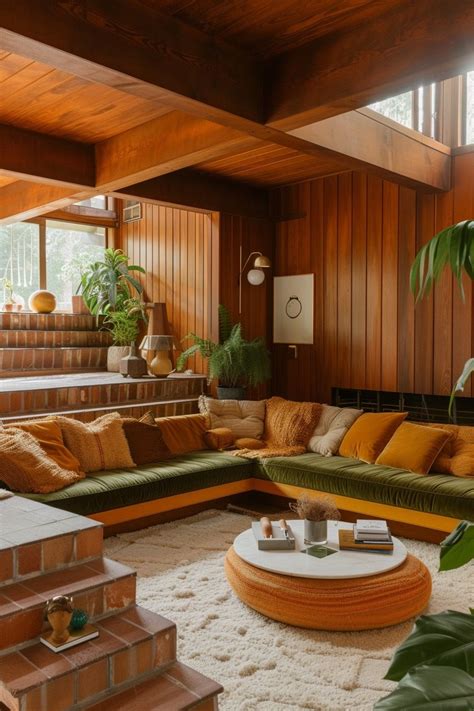 70 Modern Takes On Classic 70s Living Room Aesthetics Days Inspired
