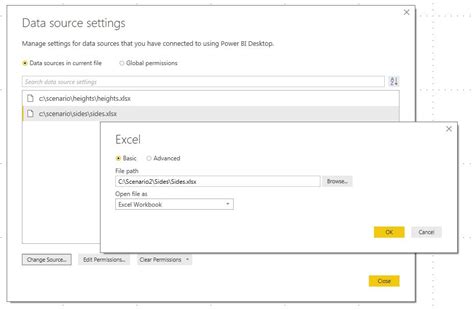 Datasource Editor Does Not Edit Multiple Sources I Microsoft