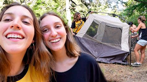 Acampando Con Mis Amigas Youtube