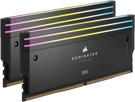 Corsair Dominator Titanium 96gb 2 X 48gb Ddr5 6600 Pc5 52800 Desktop Memory Model