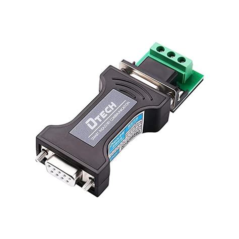 Buy Dtech Rs232 To Ttl Converter 5v Serial Adapter Rs 232 Female To Ttl Male Port With Db9