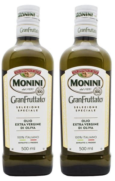 Monini Extra Virgin Gran Fruttato Масло Оливковое, Богатый Оливковый ...