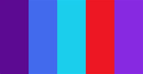 Blue Violet And Red Color Scheme Blue