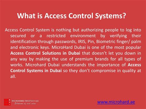 Ppt Biometric Access Control System In Dubai Powerpoint Presentation Id 11468861