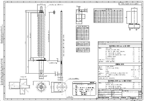 Gsa 170 Oa 16000 Dimension Drawing Pdf Insulator Electricity Electricity