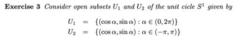 solved exercise 3 consider open subsets u1 and u2 of the
