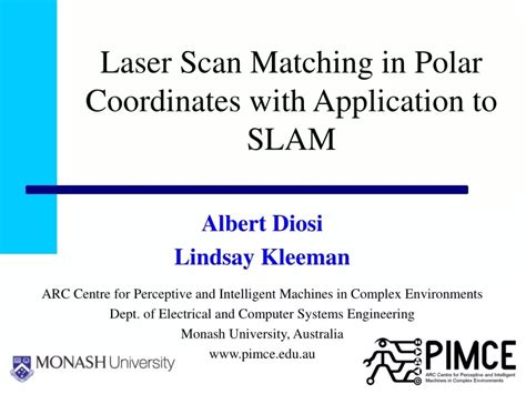 Ppt Laser Scan Matching In Polar Coordinates With Application To Slam Powerpoint Presentation