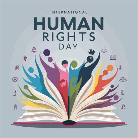 International Human Rights Day Background Concept Premium Ai