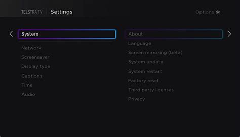 Telstra Factory Reset A Telstra TV Device Support