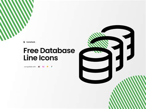 Database Line Icons On Behance