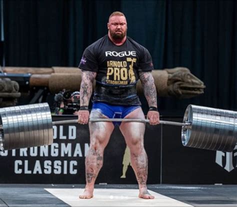 Hafþór Júlíus Björnsson Height Weight Wiki Bio Age Wife Net Worth