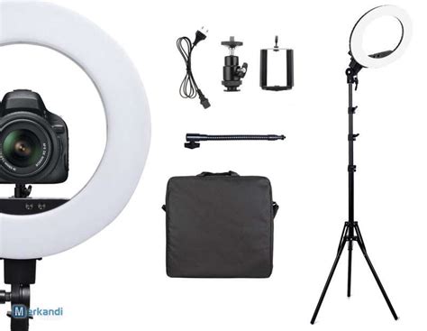 Led Ring Lamp 65w Selfie Self Diffuser Poland New The Wholesale