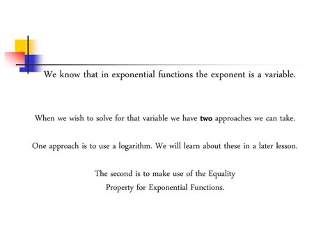 exponential functions ppt download
