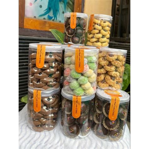 Kue Kering Lebaran Kemasan 500ml Di 2025 Ide Makanan Makanan Manis Kue Kering