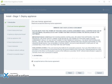 How To Deploy VMware VCSA VMware VCenter Server Appliance ESX