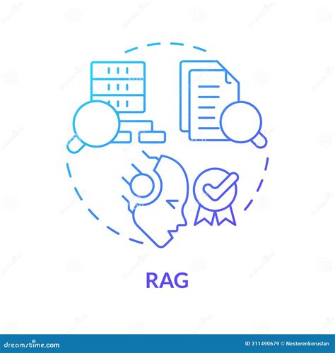 Rag Blue Gradient Concept Icon Stock Illustration Illustration Of Design Graphic 311490679