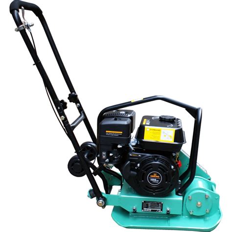 Виброплита GIKS 61 кг, двигатель Dinking G200F 6л.с., колеса PC60D цена ...