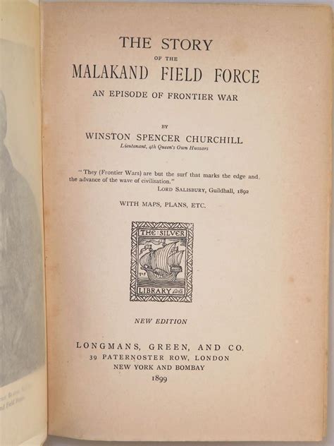 The Story Of The Malakand Field Force An Episode Of Frontier War