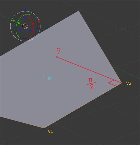 Calculating Perpendicular Coordinates Python Support Blender Artists Community