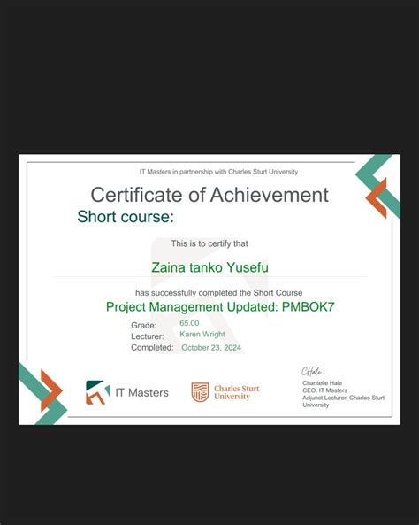 Zaina Usuf On Linkedin Itmasters