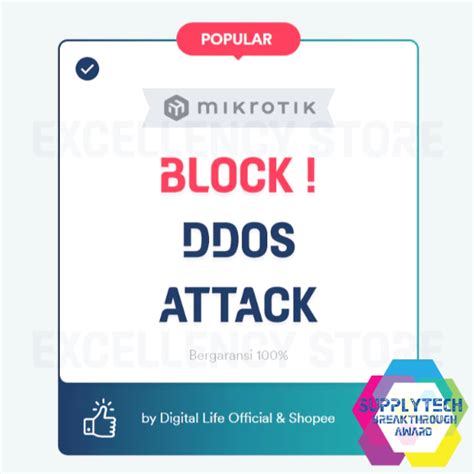 Jual Jasa Setting Konfigurasi Block Ddos Attack Efektif Antisipasi Dari Aktifitas Anomali