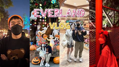 Vlog 커플 브이로그💛 에버랜드 또 다녀왔어요👻 해피 할로윈🎃 Youtube