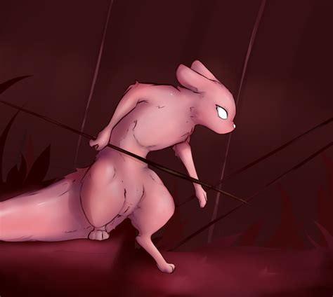 Rule 34 Cdt2s Fan Character Female Feral Fur Genitals Holding Object Holding Weapon Pussy