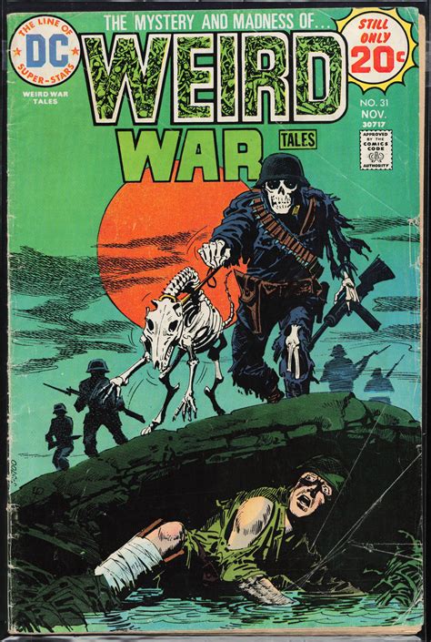 Weird War Tales 31 1974 Weird War Tales Comic Books Bronze Age