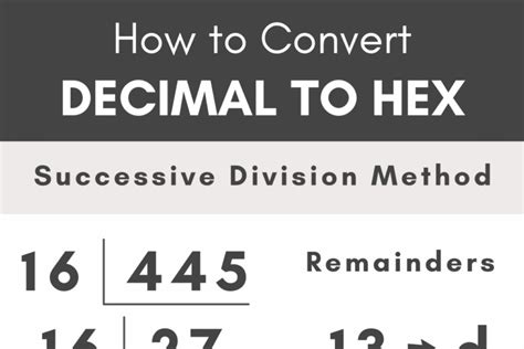 Top 5 Methods For Decimal To Hex Conversion Easy And Accurate