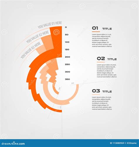 Sunburst Chart Color Infographics Step By Step In A Series Of Circle Element Of Chart Graph