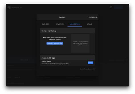 monitoring the rendering progress blender render queue manual