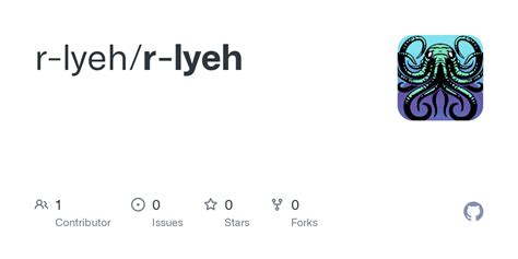 Github R Lyehr Lyeh