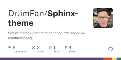 Github Drjimfansphinx Theme Sphinx Themes Stanford And Neo Rtd