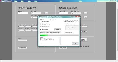 Firmware Update Crashing Not Responding TDC TDC EVM Sensors Forum Sensors TI E E