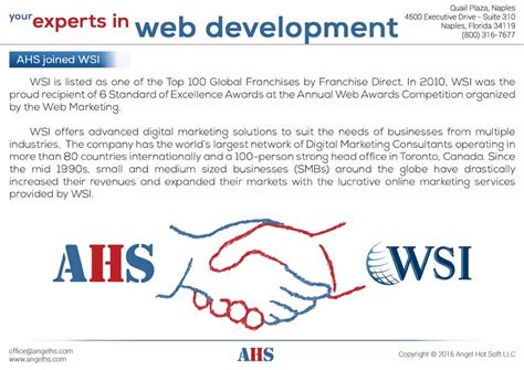 Ahs Web Development Process 2016 2017 Pdf Web Development Internet